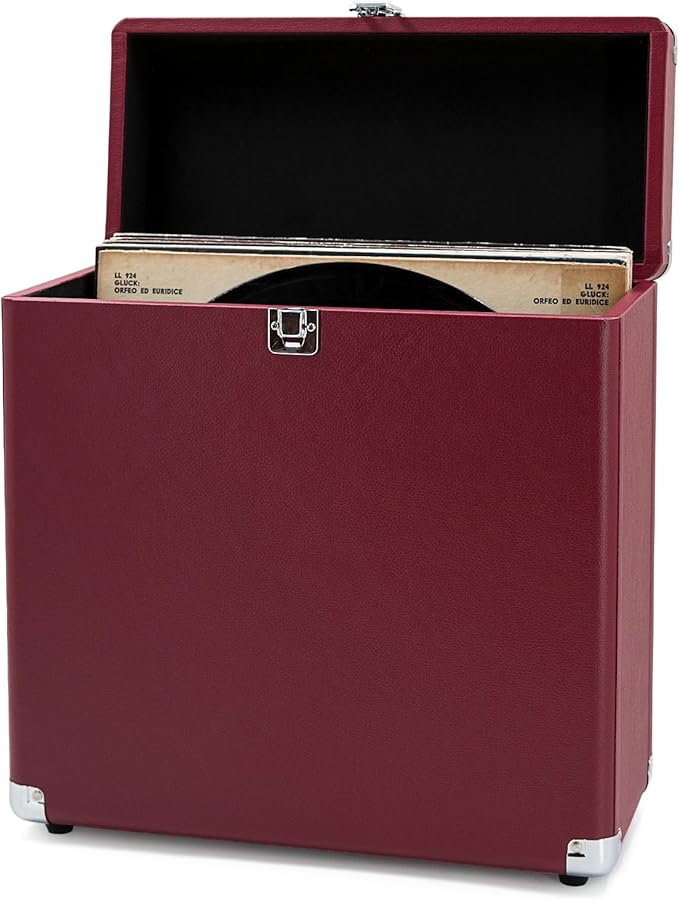 Amazon.com: Alessia Cara Vintage Vinyl Record Storage Case - Portable ...