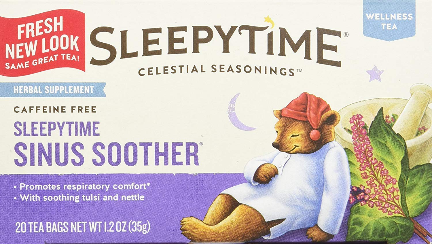 Amazon.com : Celestial Seasonings Sleepytime Tea - Wellness Sinus ...