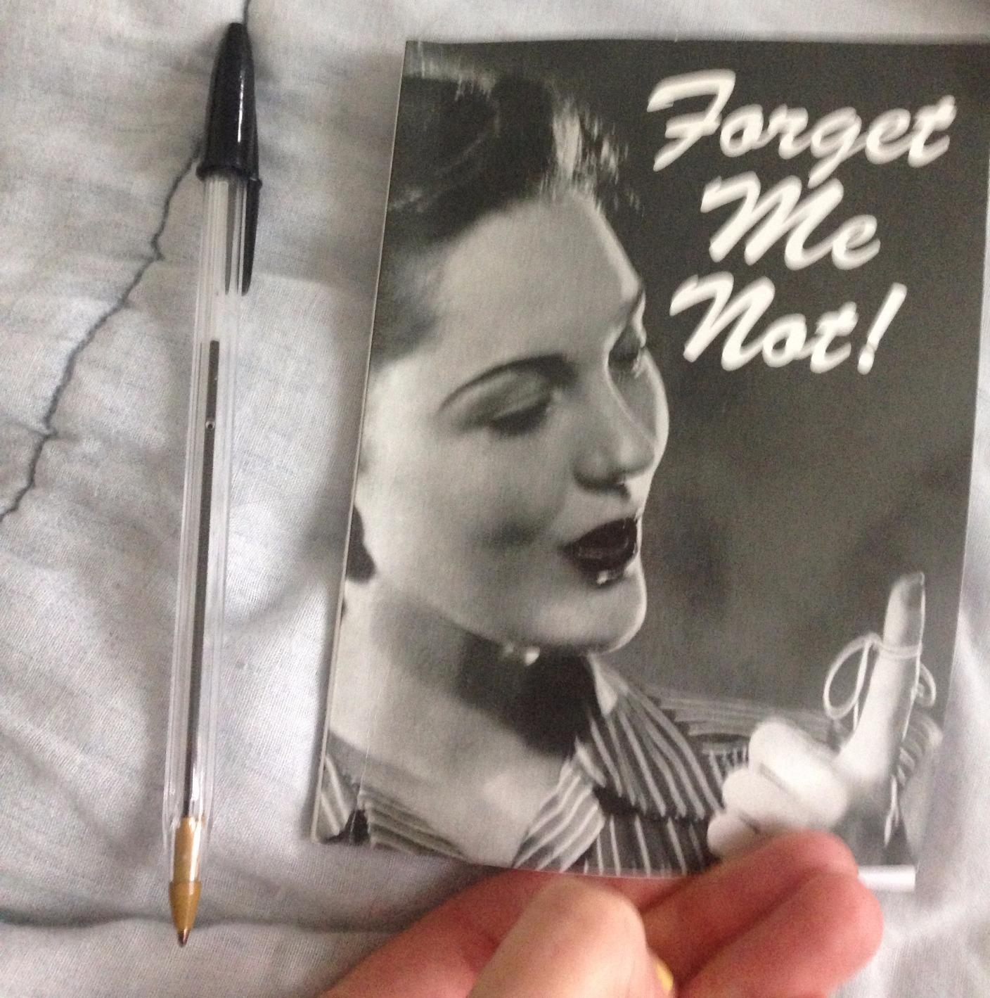 Amazon.com: Forget Me Not! Notebook: 9780486498935: Dover: Books