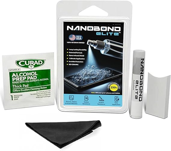 Amazon.com: Nanobond Elite Liquid Screen Protector – Patented Nano ...