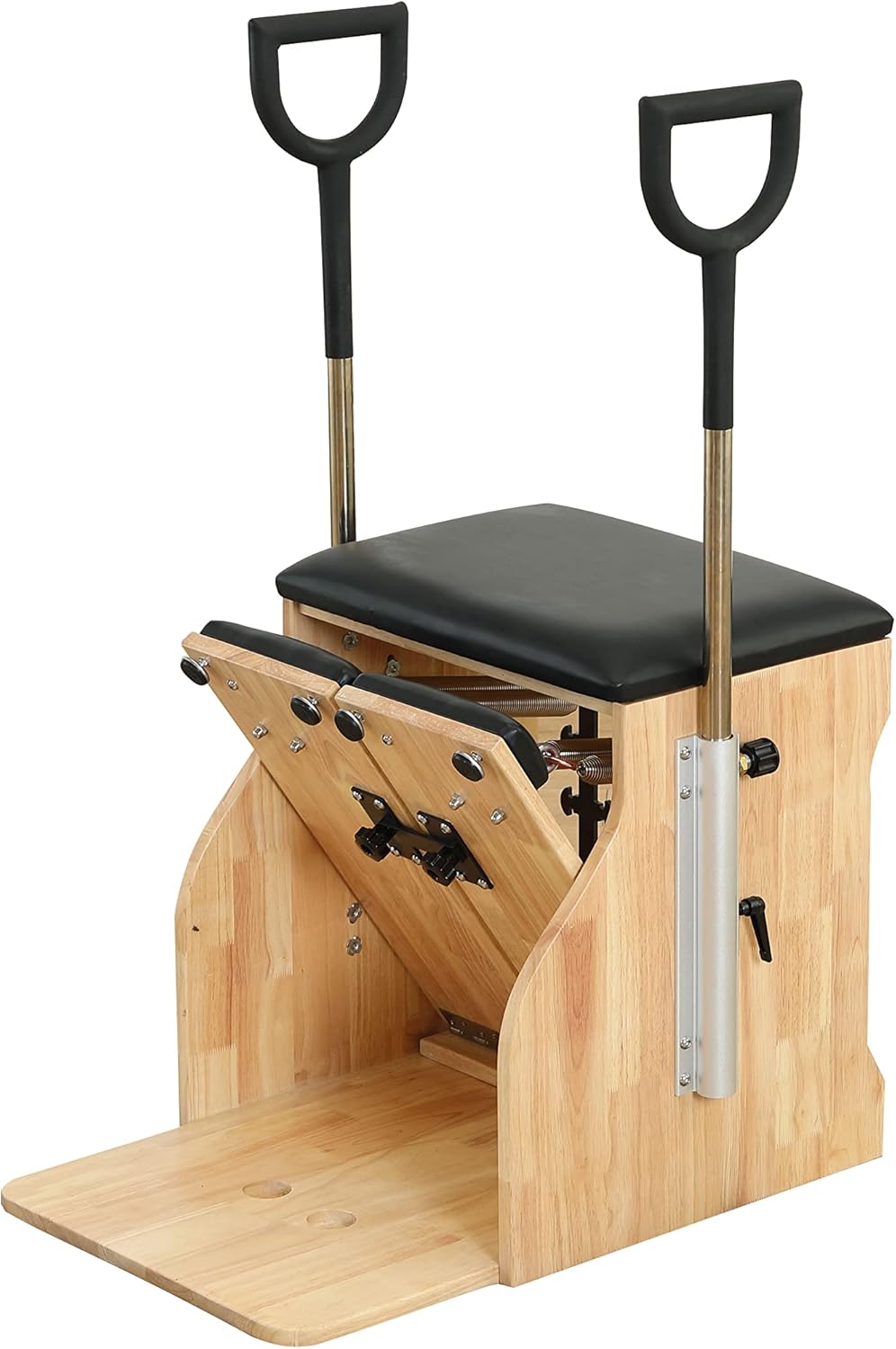 Wunder Pilates Pro Split-Pedal Stability Combo Chair with Handles and ...