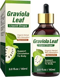 Amazon.com: TANGDIAABBCC Extracto de hoja de graviola líquido, hojas de ...