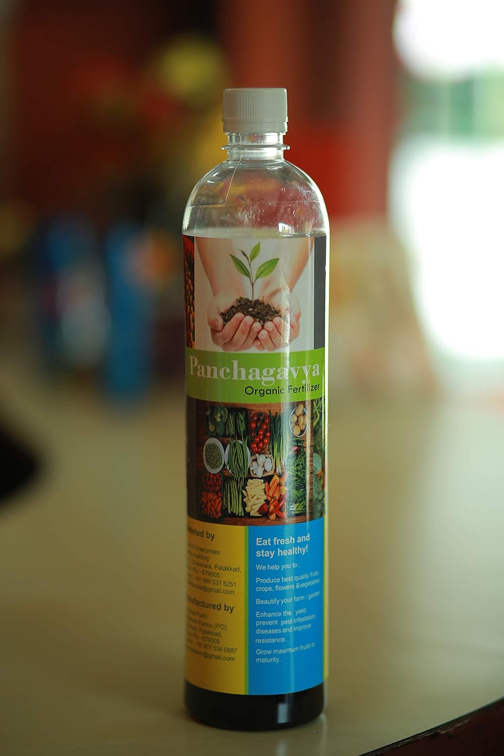 200 ml (Pack of 5 Bottles)-Panchagavya Plus Concentrated Liquid Organic ...