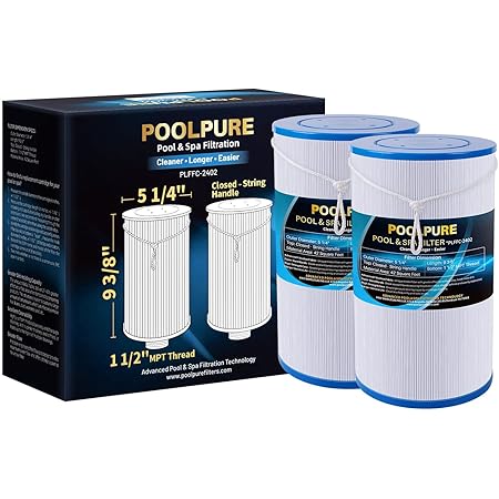 Amazon.com : Unicel 5CH-37 Replacement 5.3 x 9 Inch Swimming Pool Hot ...