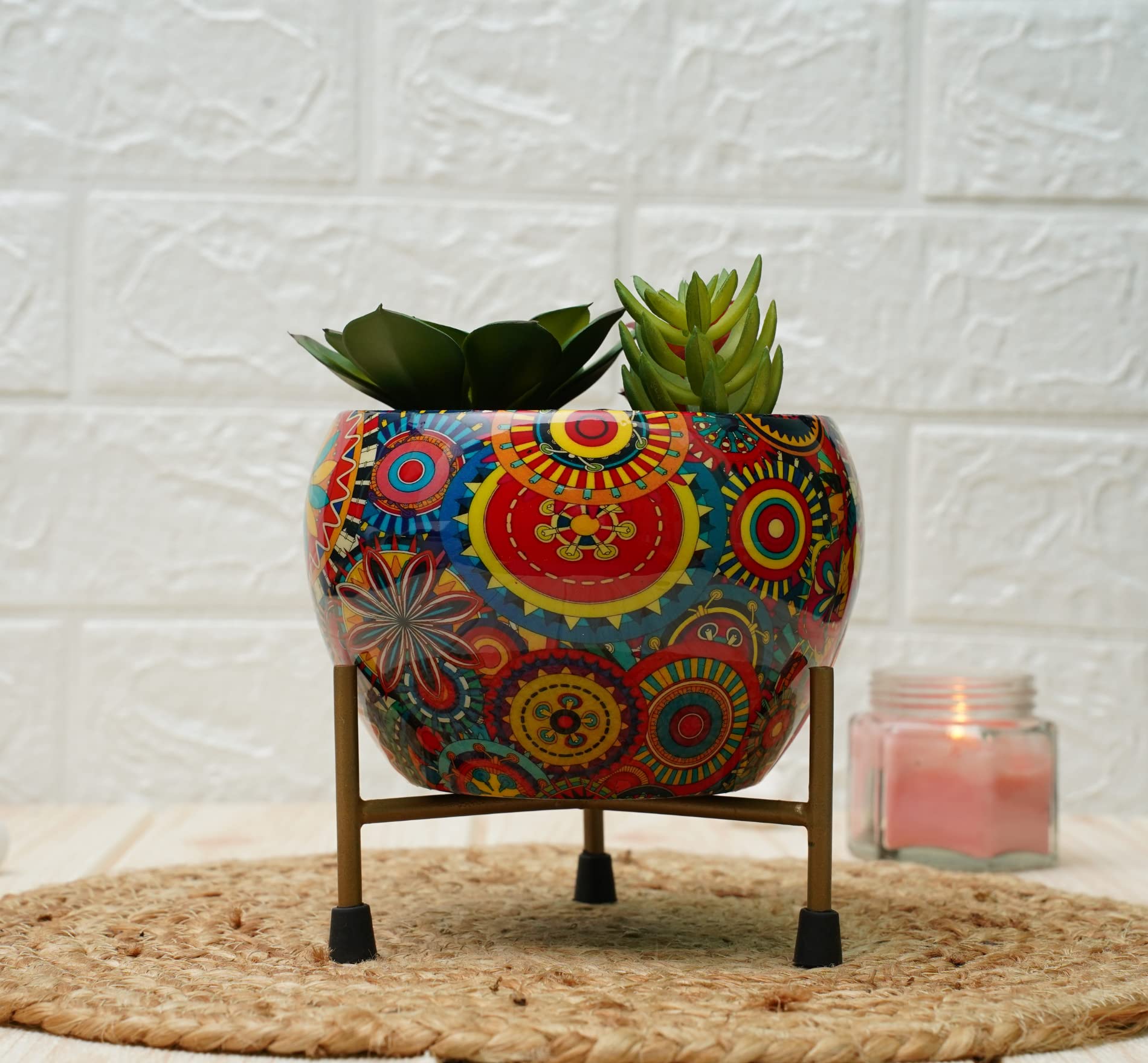 GOLD DUST Metal Pots for Plants, Pots and Planters, Plant Pots for Home ...