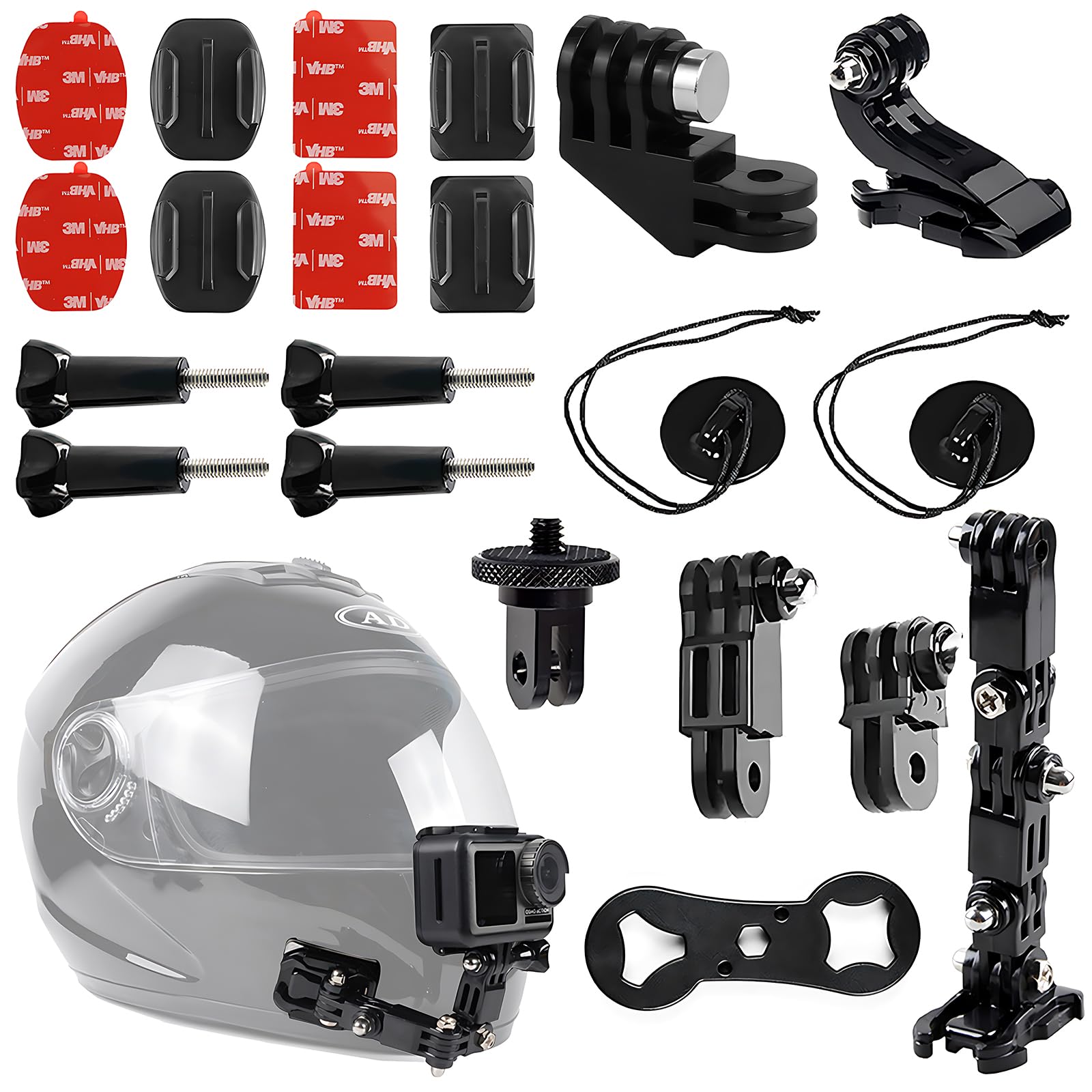 Amazon.com : Motorcycle Helmet Chin Mount Kit for Insta360 ACE Pro X3 ...