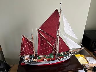 Billing Boats B601 Will Everard Boat Model Kit, None : Amazon.co.uk ...