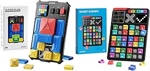 Amazon.com: GiiKER Super Slide Puzzle Games + GiiKER Smart Sudoku Brain ...