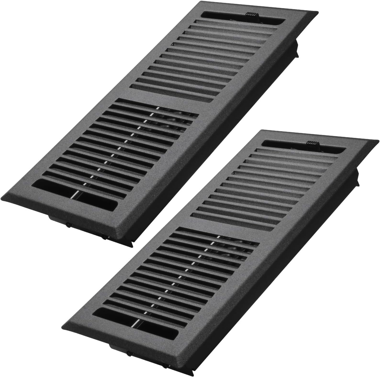 Floor Register 2 Pack Floor Vent Covers Heavy Duty Steel Air Vent ...