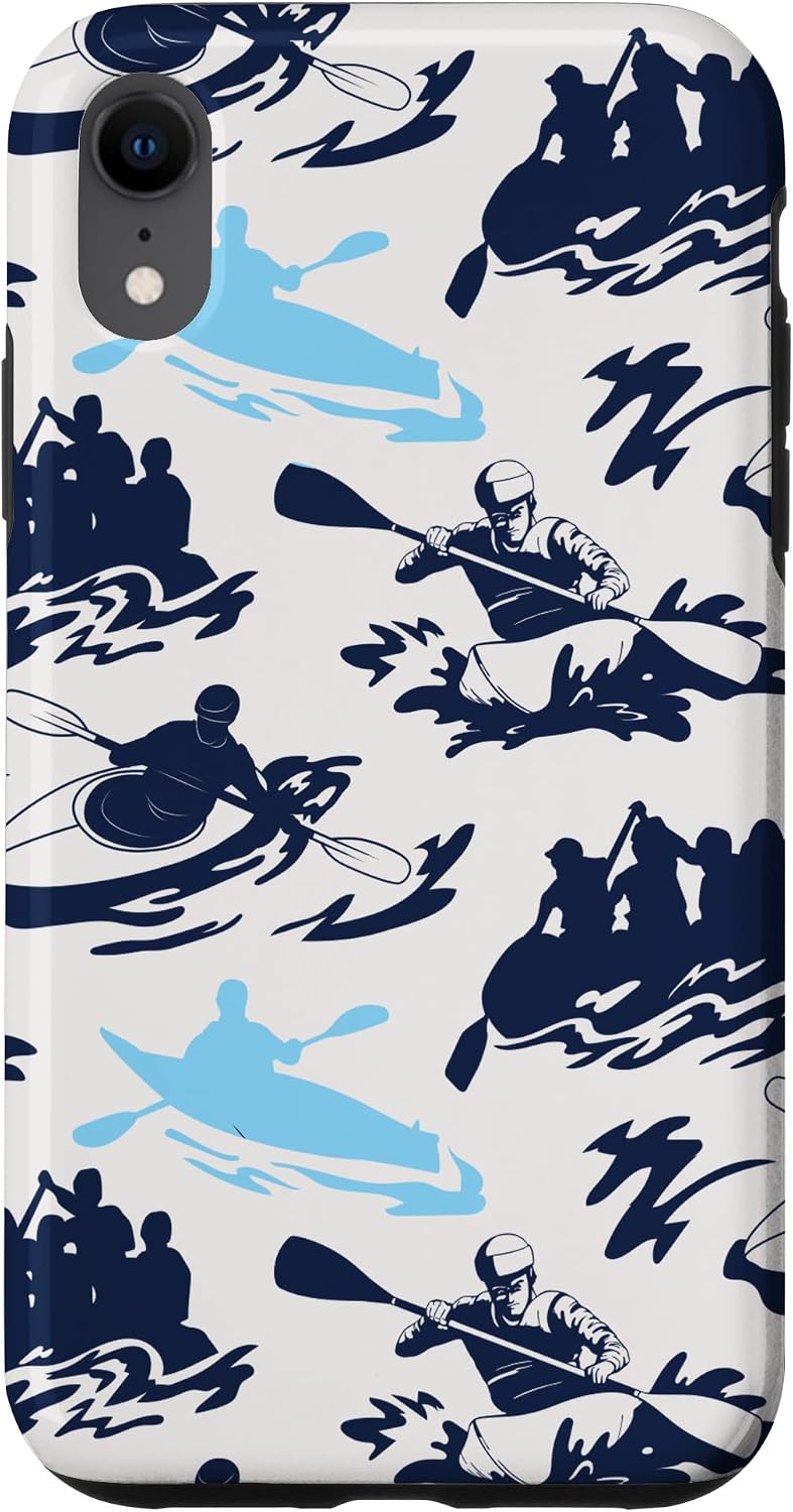 Amazon.com: iPhone XR KAYAKS RAFTING Vintage KAYAKER Kayaking KAYAKS ...