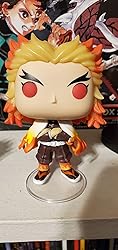 Amazon.com: Funko POP! Animation: Demon Slayer - Rengoku Kyojuro (Glow ...