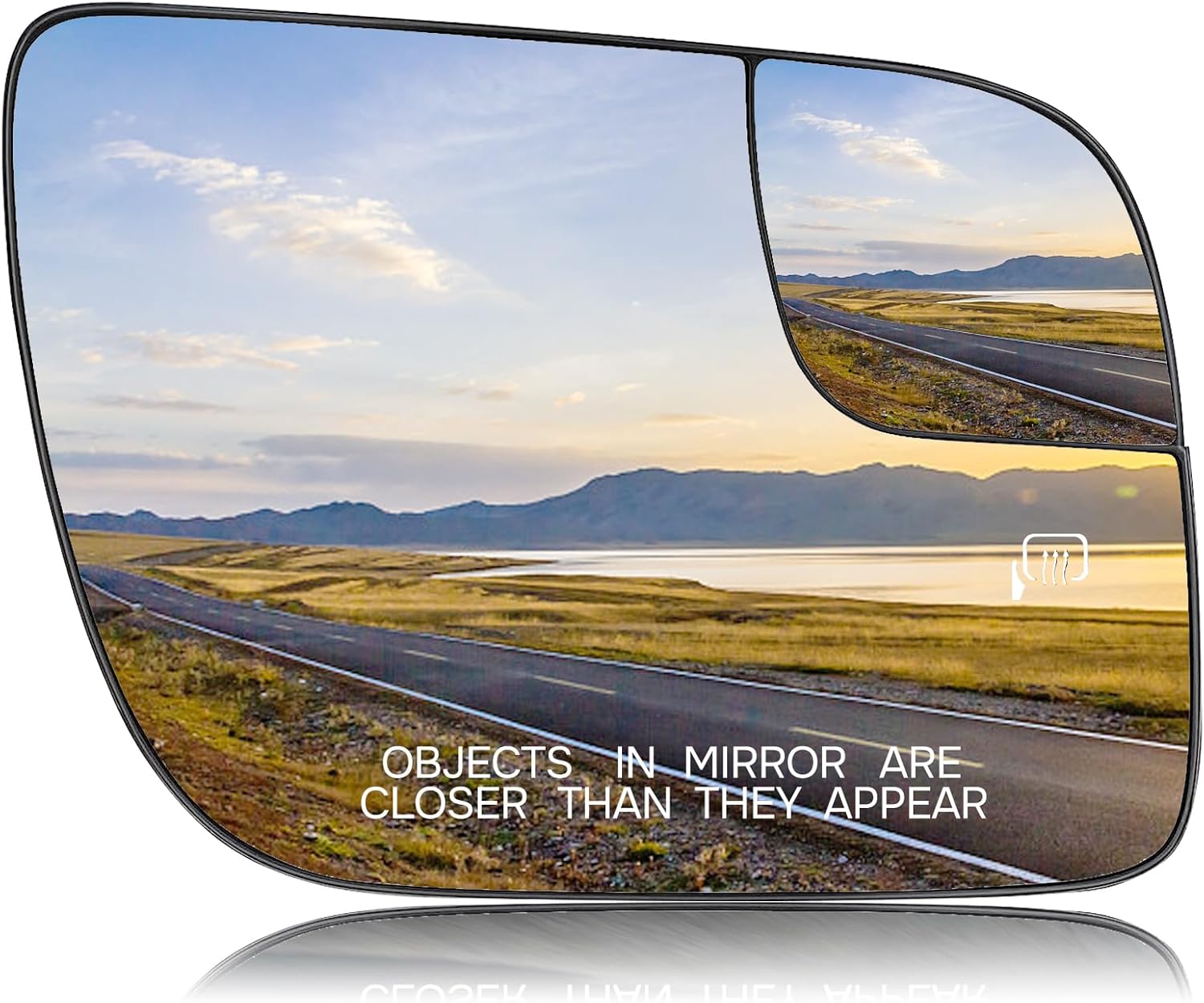 Amazon.com: Passenger Side View Heated Mirror Glass Replacement For ...