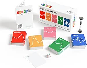 Amazon.com: That Sound Game A Noisy Card Game for Weird People, Party ...