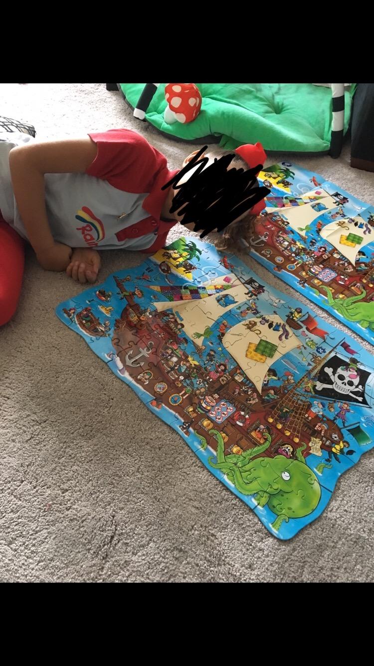 Orchard Toys Pirate Ship Jigsaw Puzzle, 100-Piece Puzzle, Includes ...