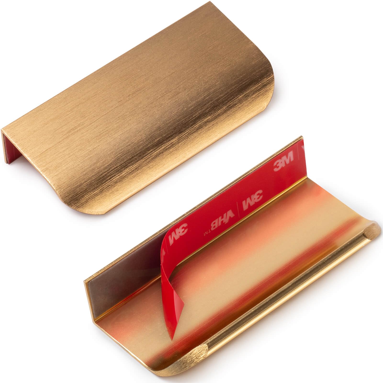 RVPEKUPE 10-Pack Adhesive Edge Finger Pulls for Cabinets No Drill ...