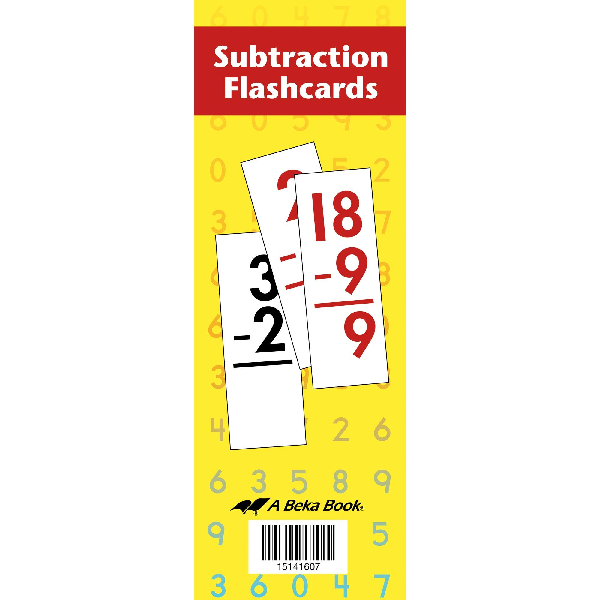 Amazon.com: Subtraction Flashcards - Abeka Elementary Subtraction Math ...