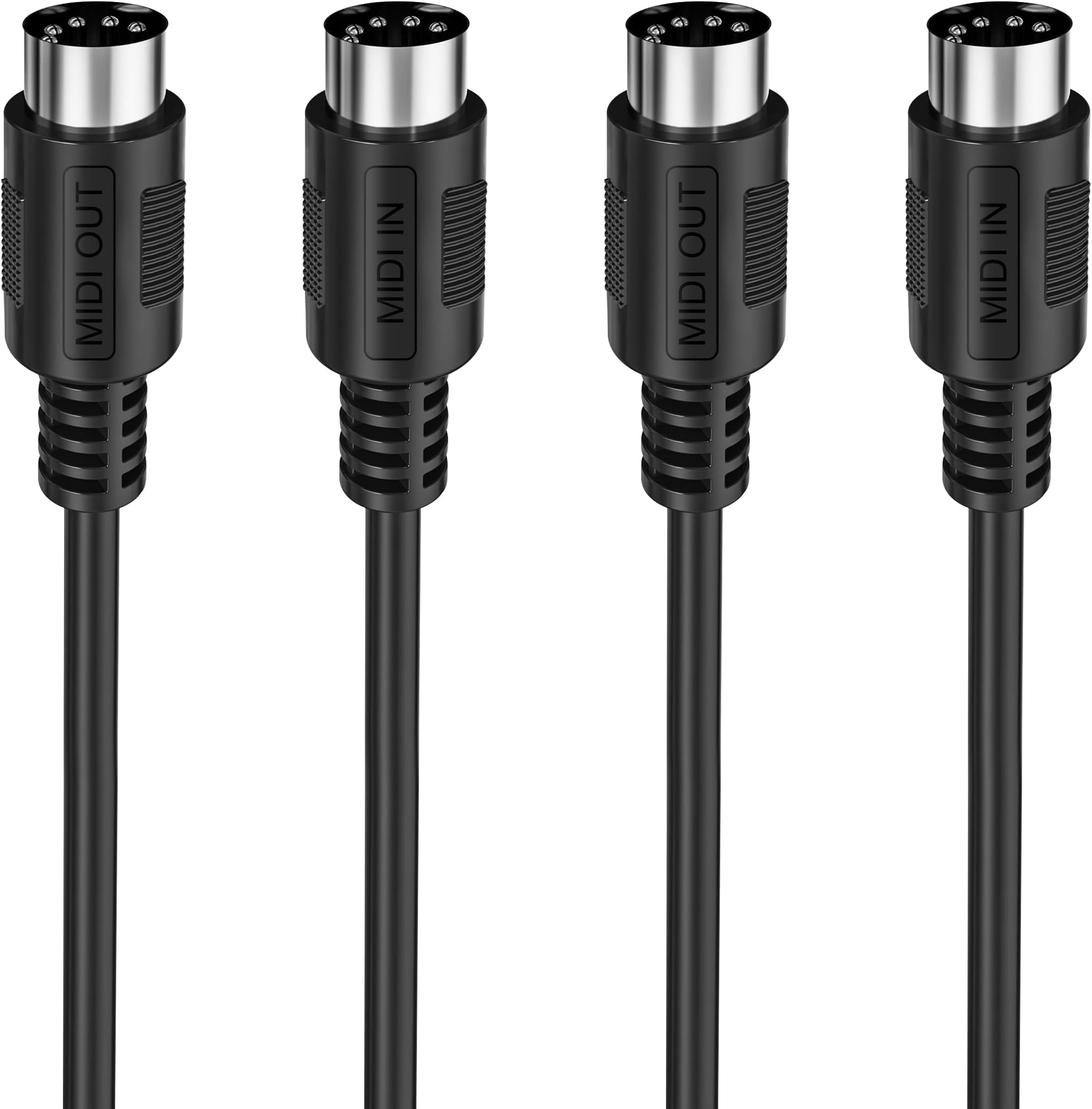 Roland Rmidi-B5 Black Series Midi Cable. Straight Din Connectors, 5Ft ...