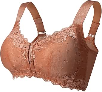 Amazon.com: Magnetic Front Closure Mastectomy Support Bra With ...