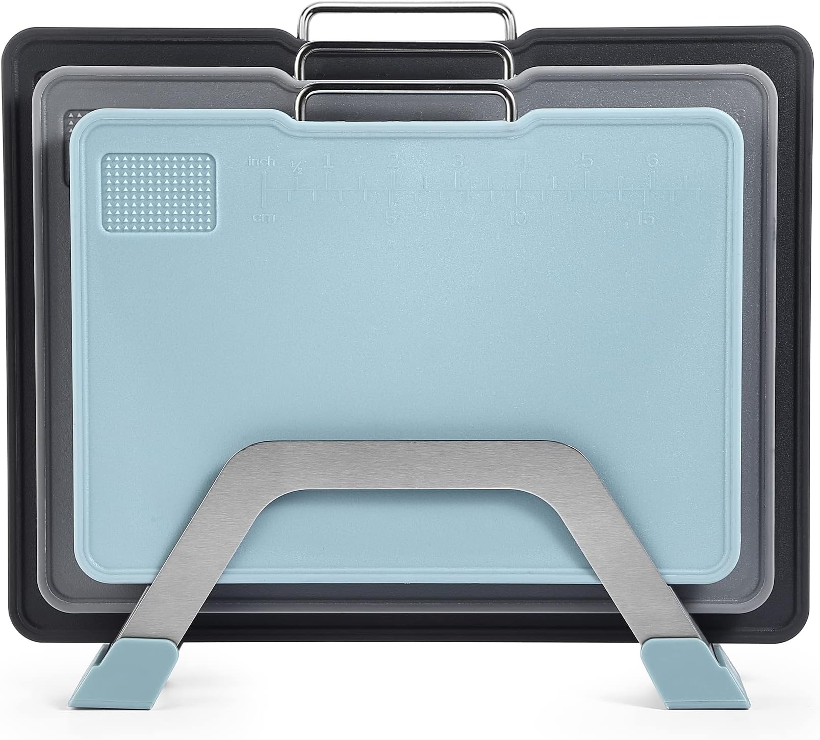 Amazon.com: Cutting Boards for Kitchen, Plastic Cutting Board Set of ...