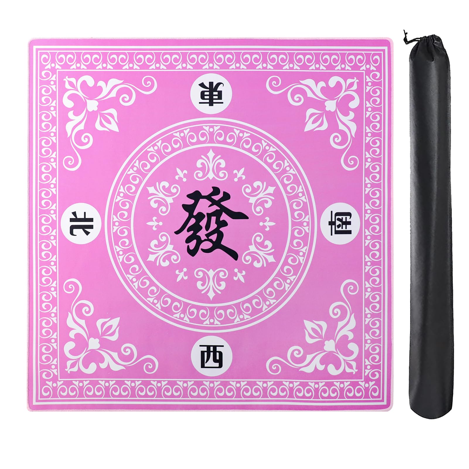 Amazon.com: GUSTARIA Mahjong Mat,Mahjongg Table Mat with 3 Dice ...