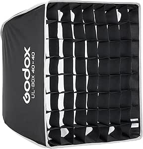 Amazon.com : Godox UL-Series Softbox 16''x16'' / 40x40cm Square Quick ...