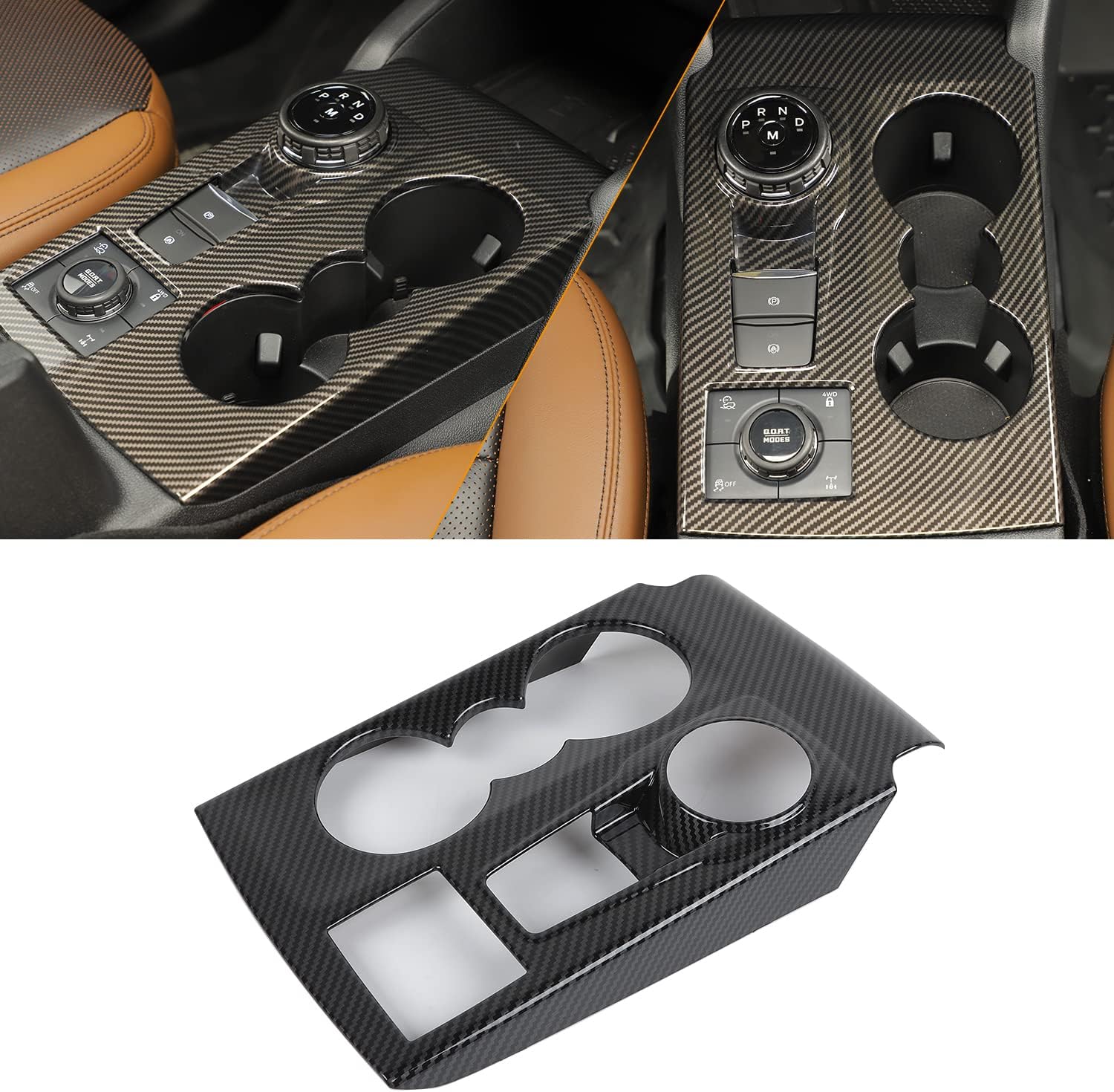 Amazon.com: HTHE for Ford Bronco Sports 2021-2024 Center Console Gear ...