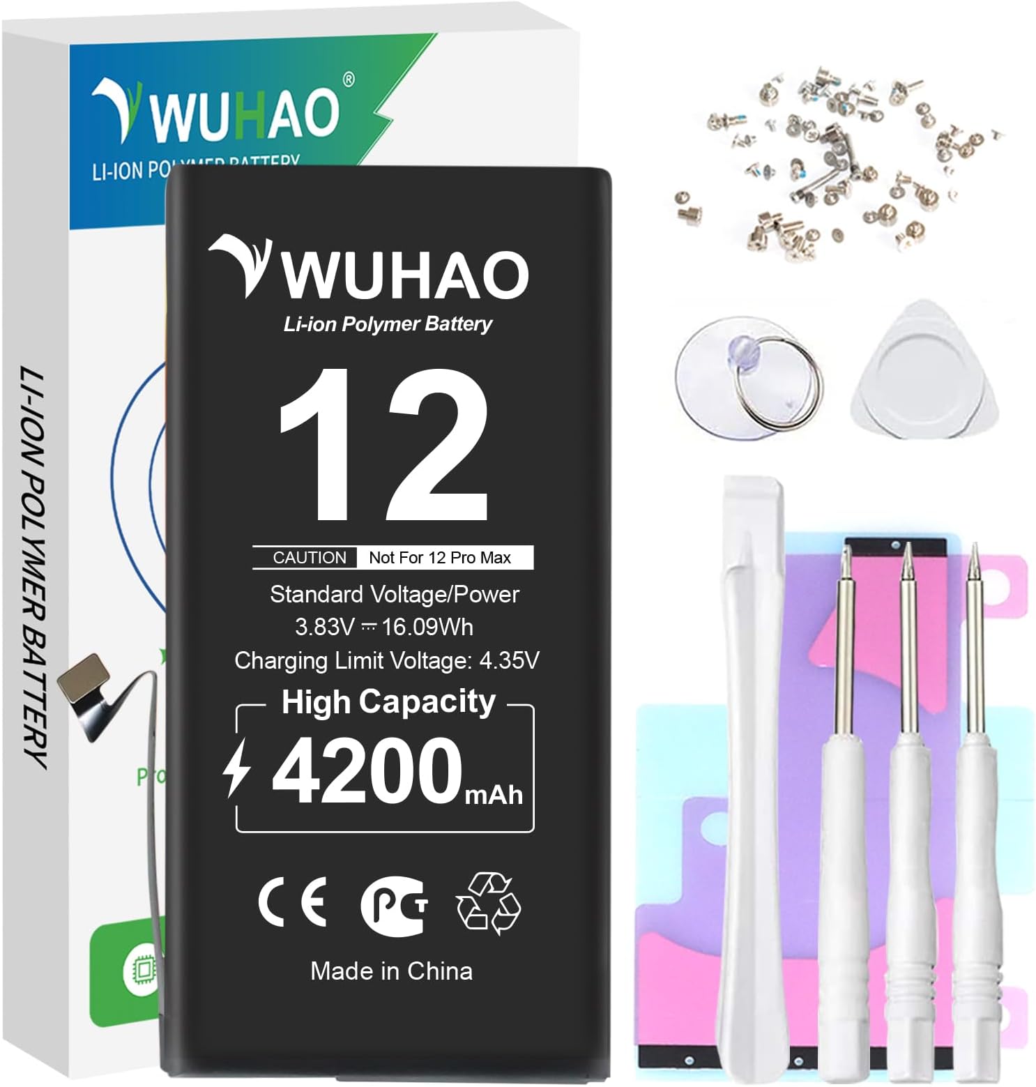 Amazon.com: ASDAWN 3500mAh Battery for iPhone SE 2016 (Not for SE 2020 ...