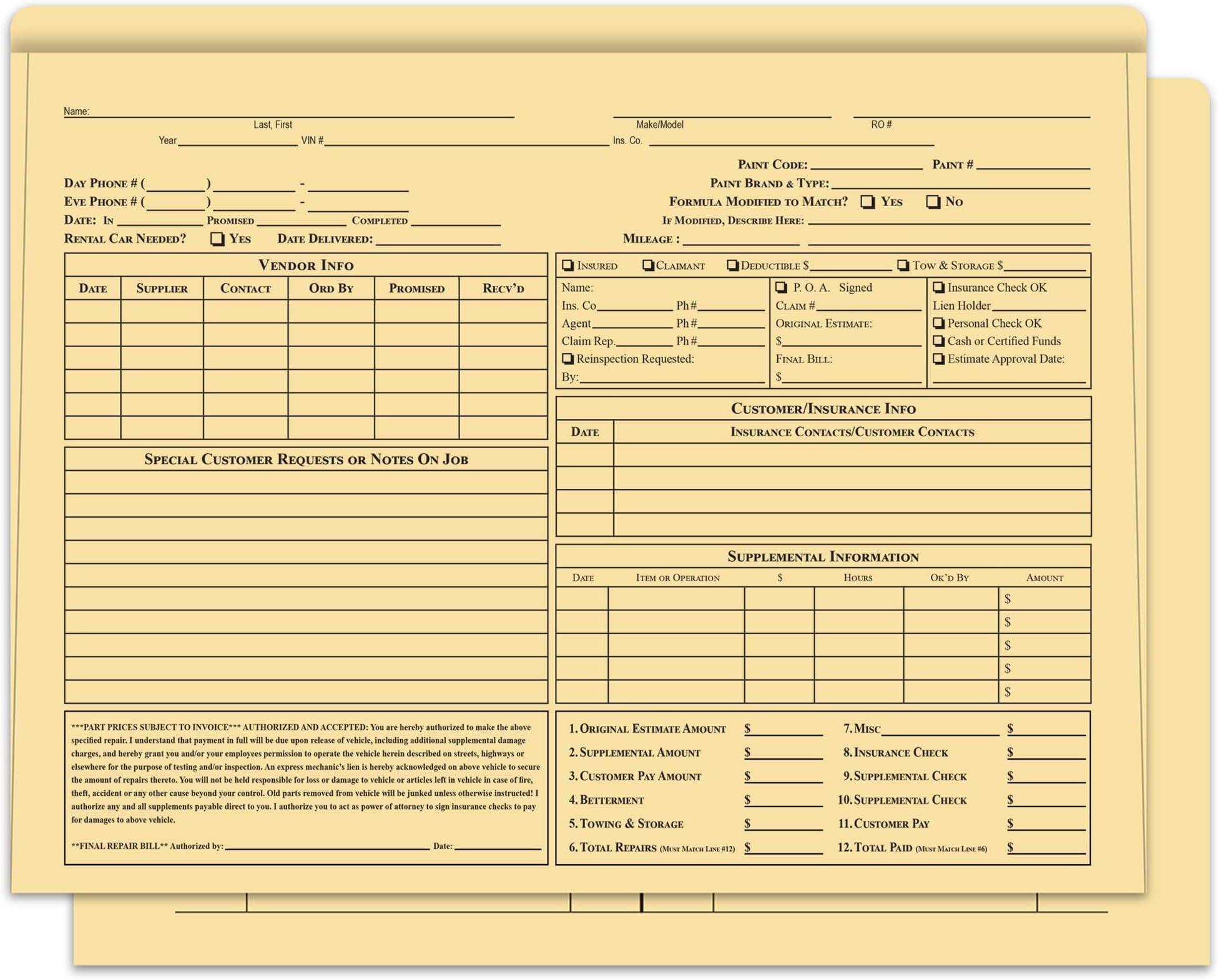Amazon.com : Drop Off Envelope - After Hours Service Drop Off Envelope ...