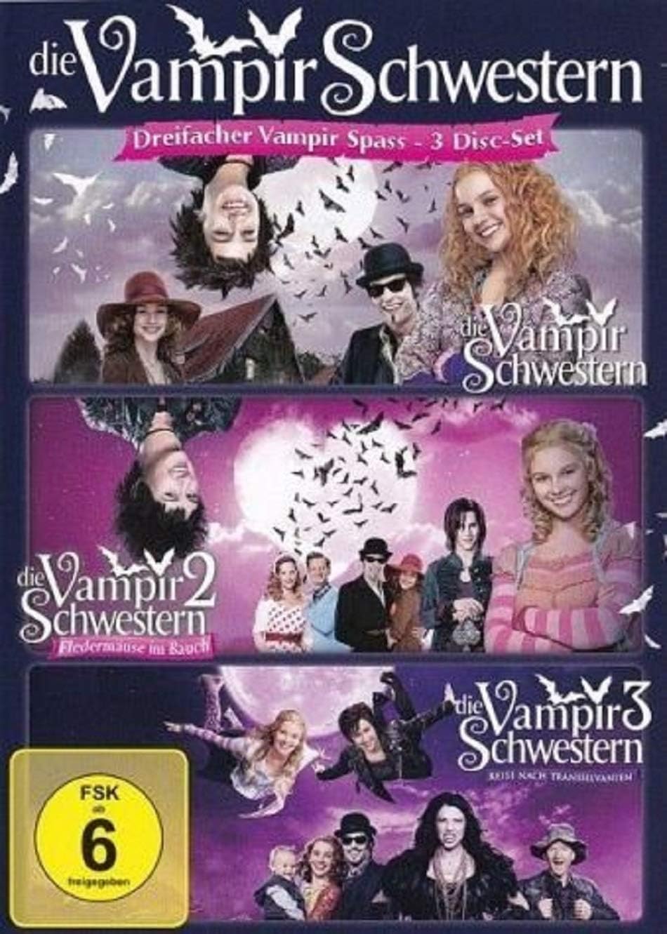 The Vampire Sisters 1-3 / All 3 Movies / Part 1+2+3 [3 DVDs]: Amazon.co ...