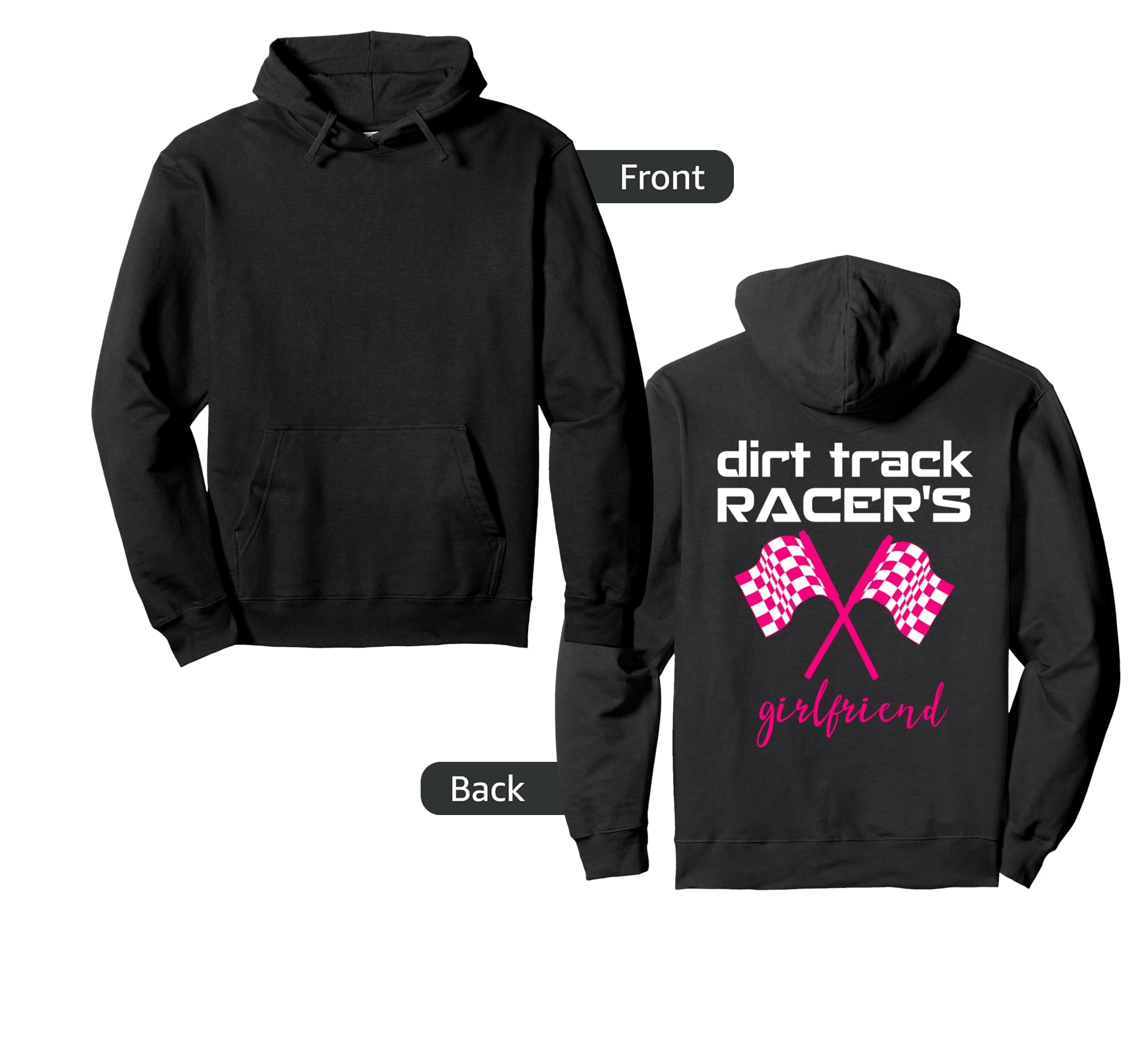 Amazon.com: Dirt Track Racing Girlfriend Racetrack Gear Stock Car ...