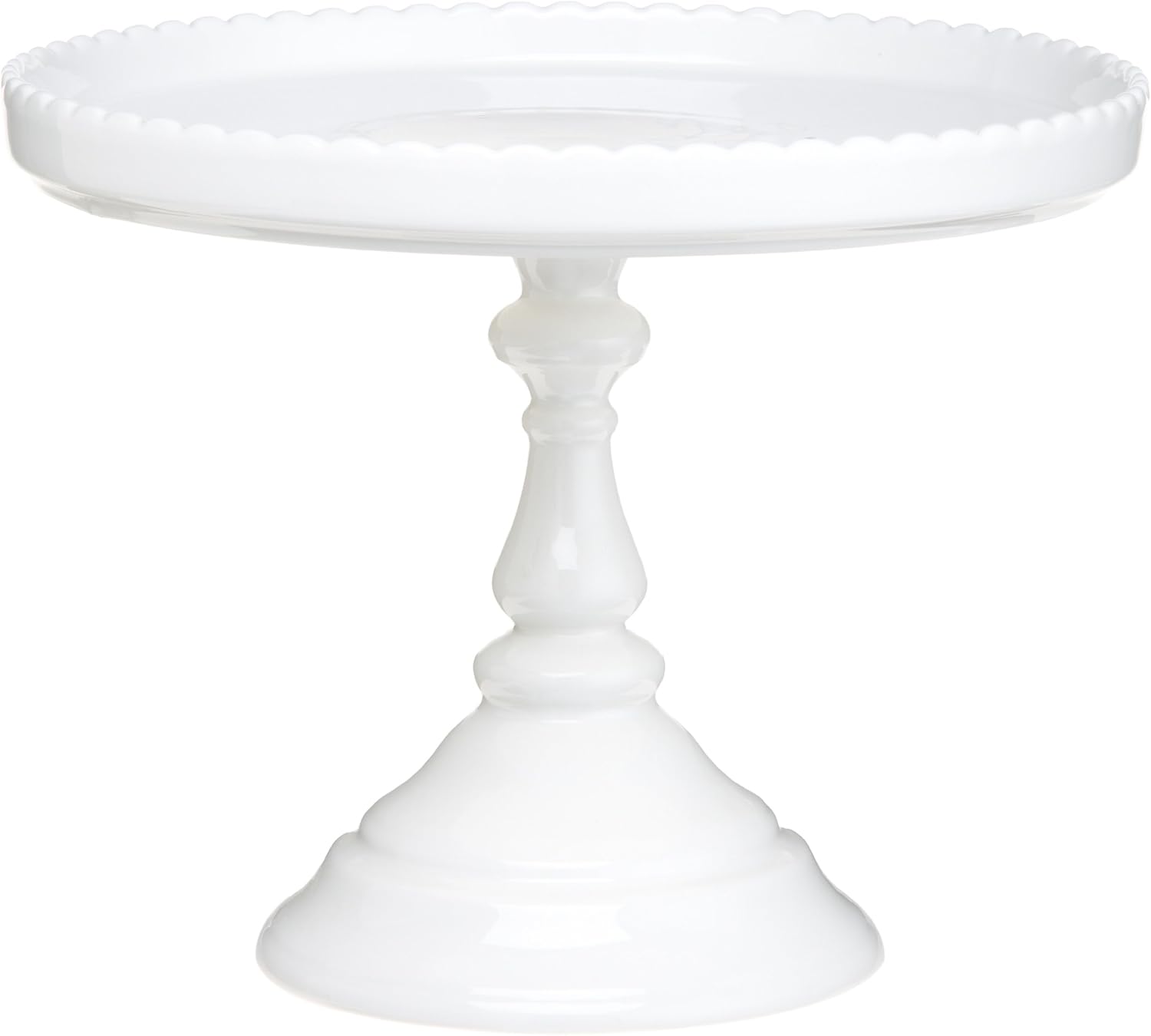 Amazon.com | Rosanna Décor Bon Bon White Round Cake Stand: Cake Stands