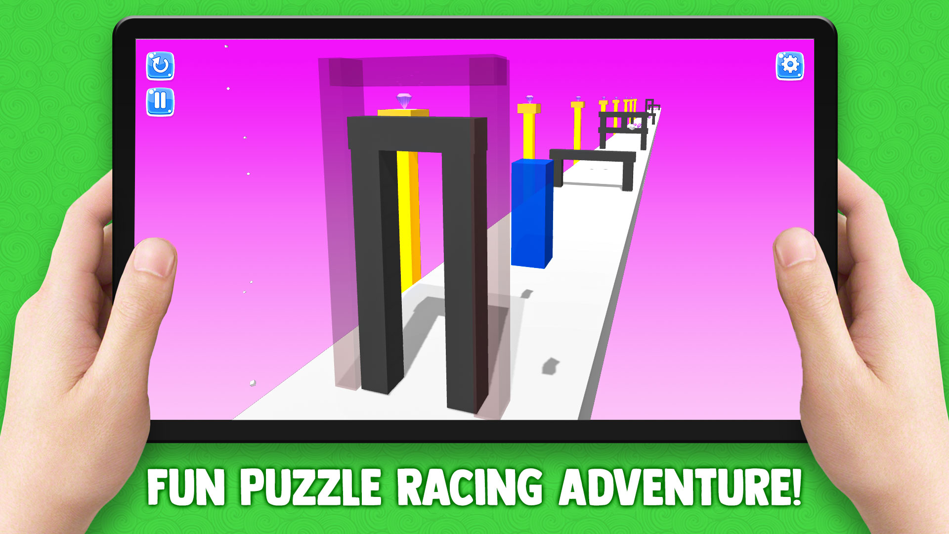 Jelly Shape Shifting Rush 3D Slide Puzzle: Colorful Jelly Run Race ...