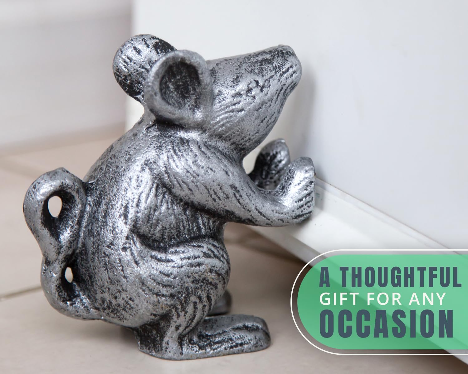 Snapklik.com : Cast Iron Mouse Door Stop By Comfify- Decorative Vintage ...
