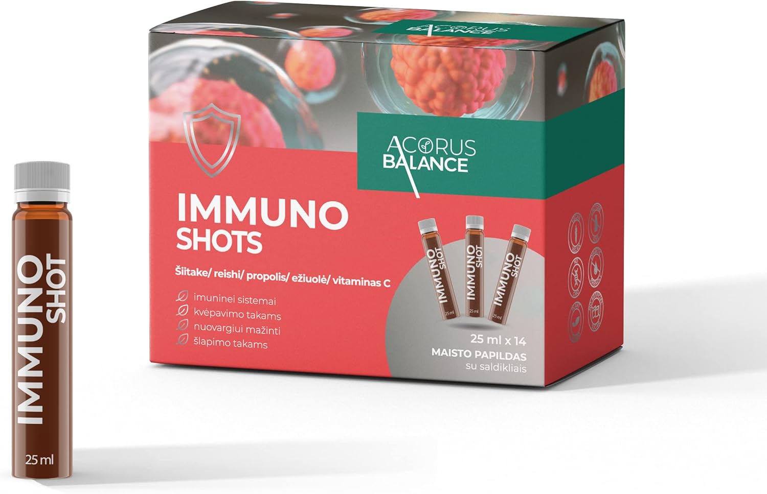 Amazon.com: Acorus Balance Immuno Shots | for Immune System and ...