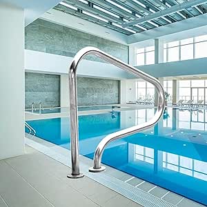 Amazon.com: Pool Handrails Handrails Swimming Pool Hand Rail, 304 ...