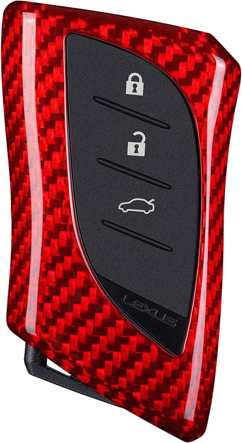 Amazon.com: T-carbon for Lexus Key Fob Cover,Real Carbon Fiber Key Fob ...