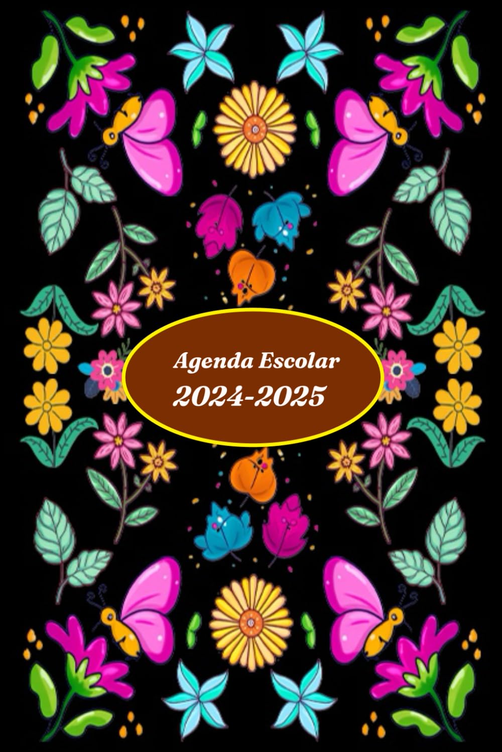 Agenda Escolar 2024-2025 Semanal A5: Planificador y cuaderno para ...