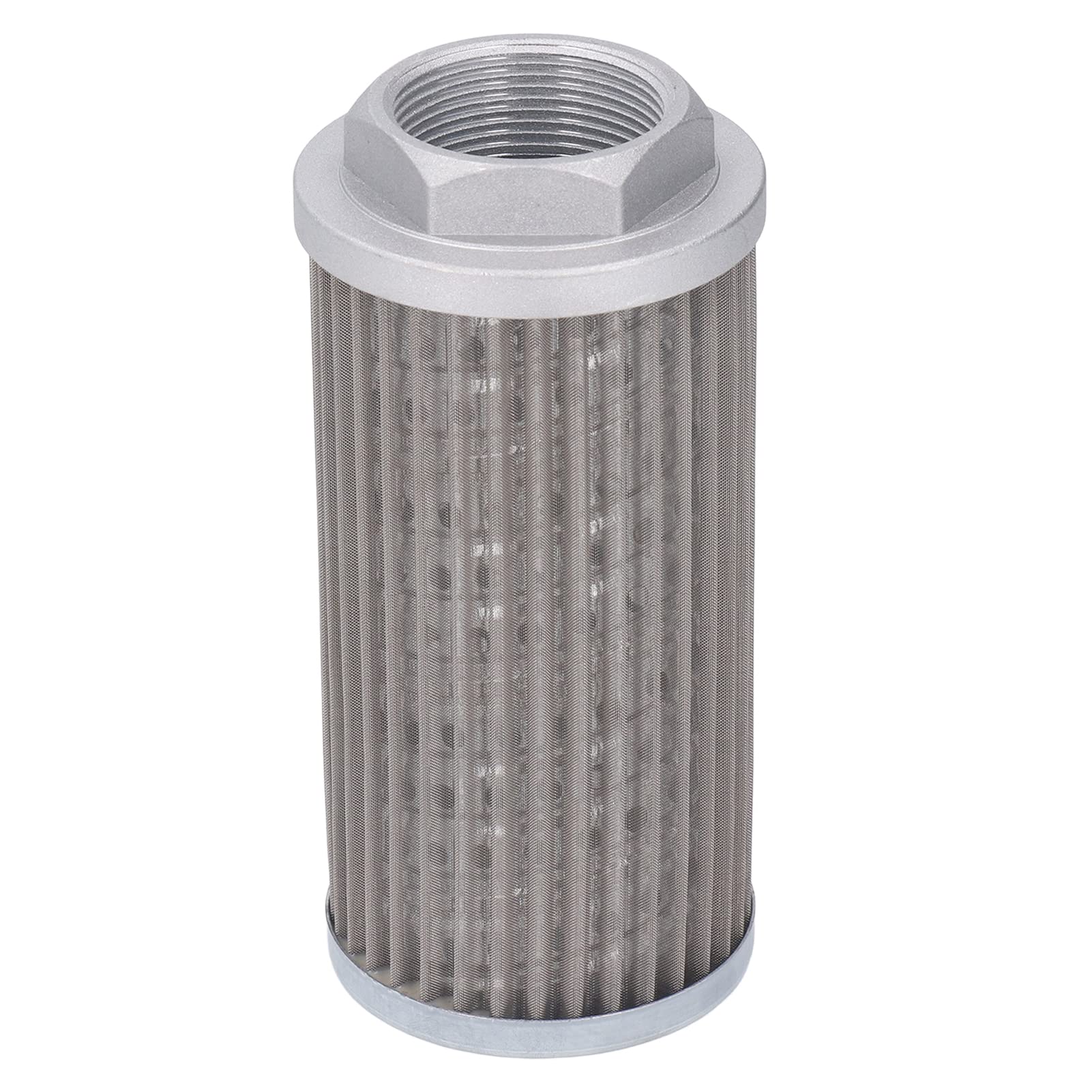 Amazon.com: Hydraulic Suction Oil Mesh Filter Tubular Connection Metal ...