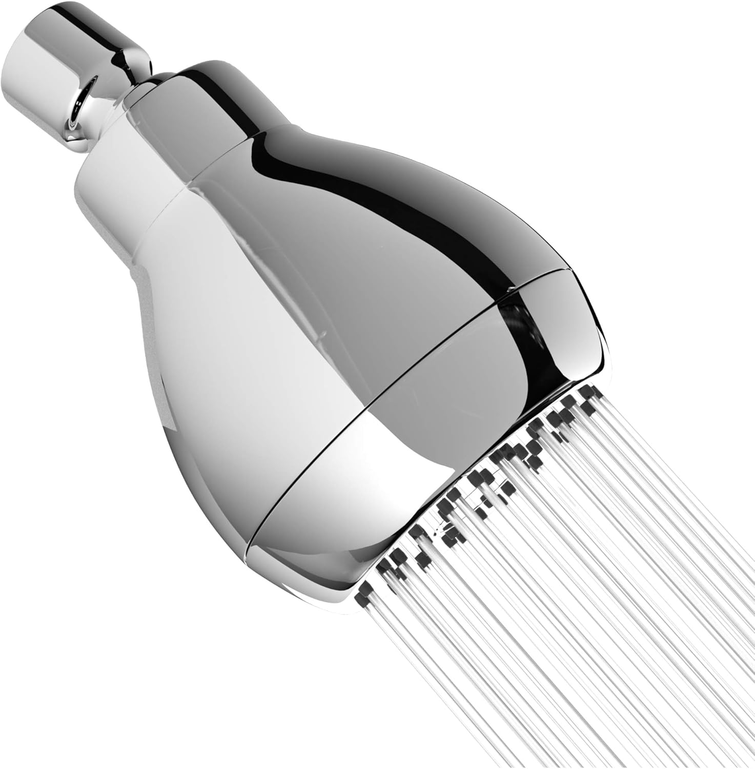 High Pressure Shower Head - Powerful Deluxe Bathroom Showerhead with ...