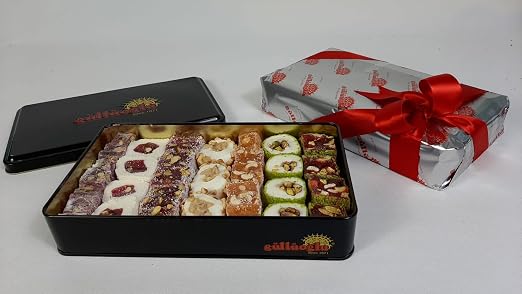 Amazon.com : Gulluoglu Assorted Premium Turkish Delight Candy Gift Set ...