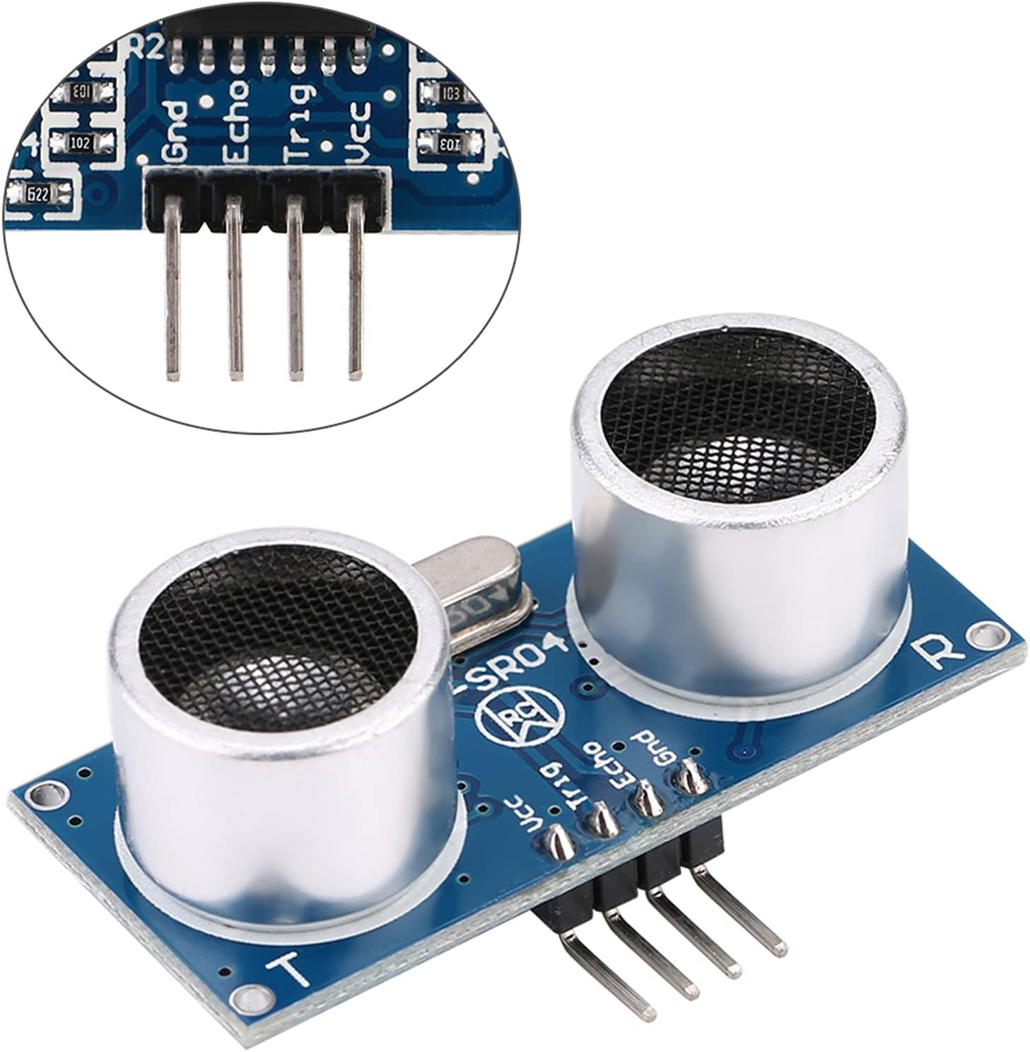 Buy YOUTHINK Ultrasonic Module, HC‑SR04 3‑5.5V Distance Sensor ...