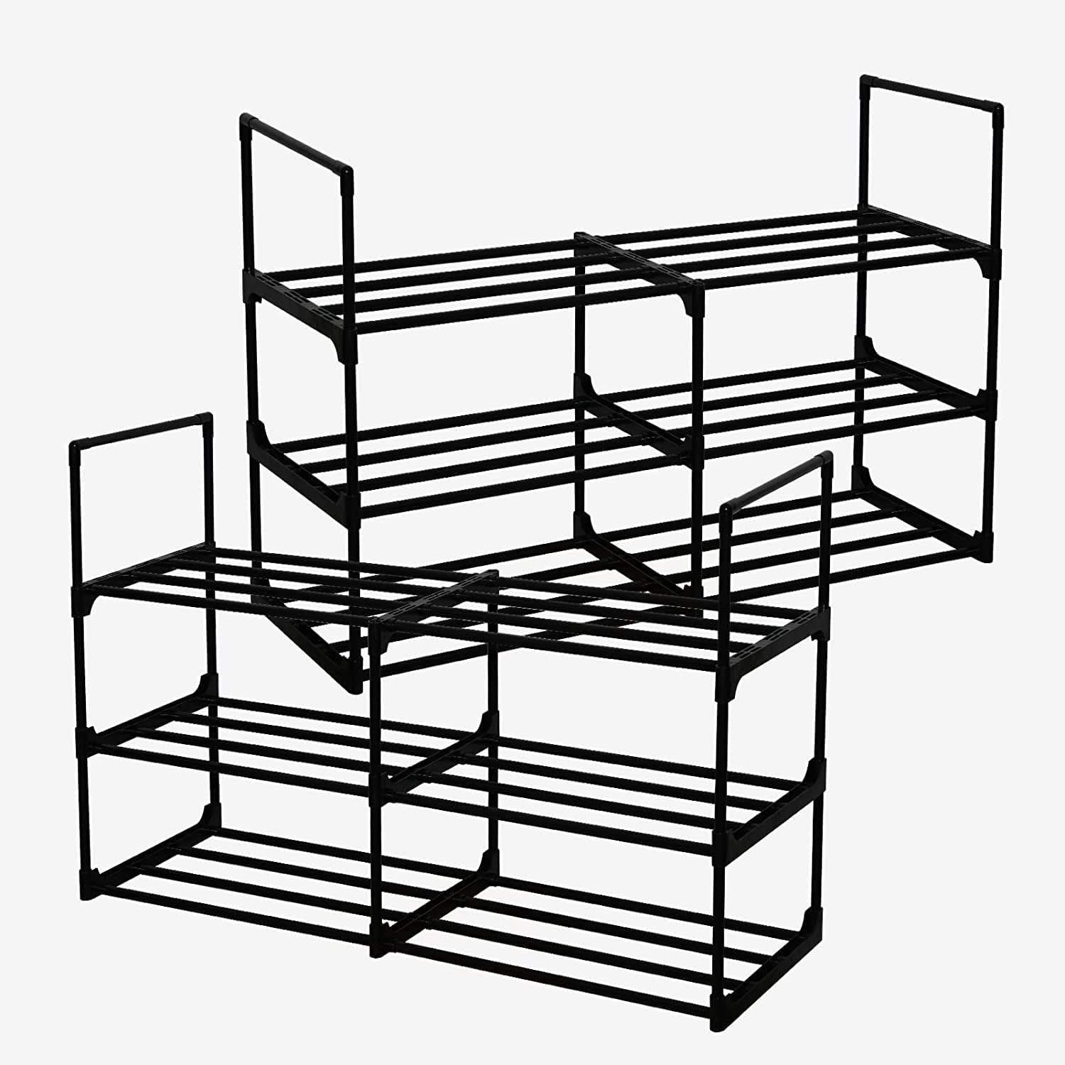 AISIR 2 Pack Shoe Rack Storage 5 Tier, Shoes Rack Organiser Idea ...