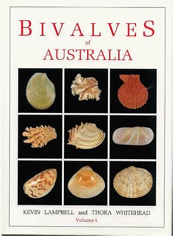 Bivalves of Australia: Lamprell, K.; Whitehead, T., B & W and Color ...
