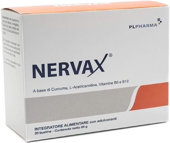 NERVAX [20 BUSTINE] - PLPHARMA : Amazon.it: Salute e cura della persona