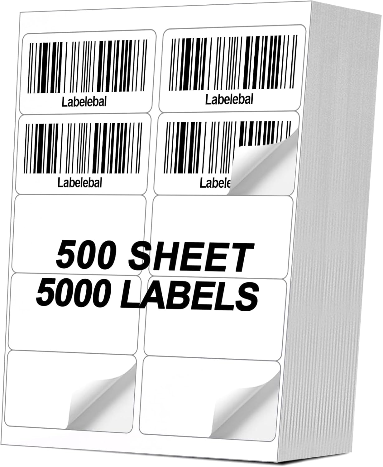Amazon.com : [500 Sheets 5000 Pcs] 10-UP 2''x4'' Shipping Labels for ...
