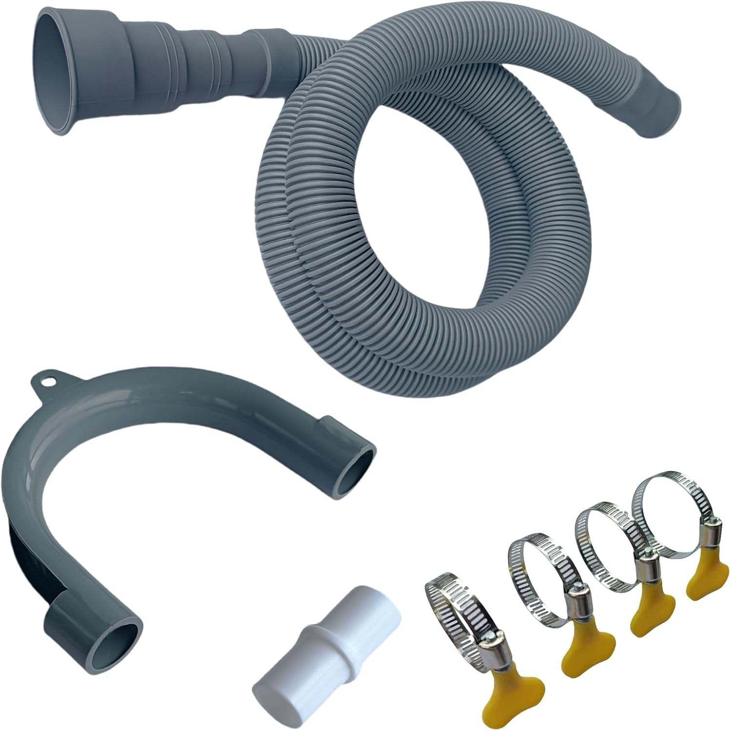 Amazon.com: Washing Machine Drain Hose, Universal Flexible Drain Hose ...