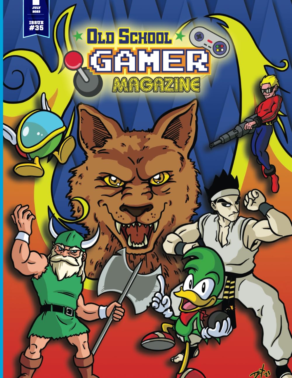 Old School Gamer Magazine - July 2023 - Issue #35: Nintendo and Sega ...