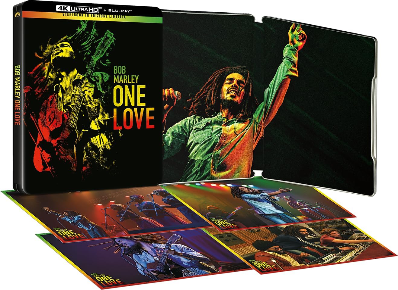 Bob Marley - One Love (Steelbook 4K UHD + Blu-ray) : Kingsley Ben-Adir ...
