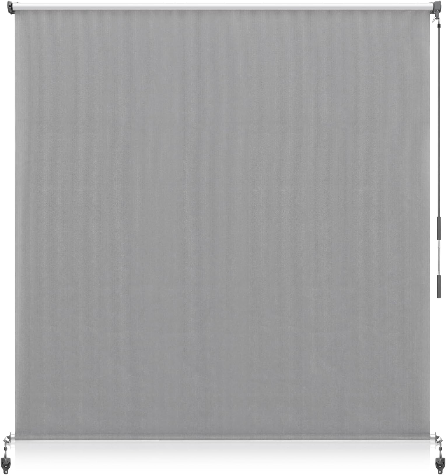 Amazon.com : PHI VILLA Outdoor Roller Sun Shade, Patio Cordless Blinds ...