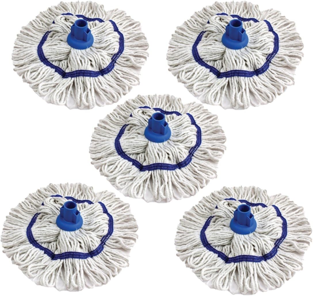 Simple DIY Colour Coded Mop Head Hygienic Cleaning Looped Pure Yarn ...